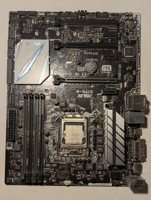 ASUS Z170-E MOTHERBOARD + Intel i7-6700K 4.00GHz CPU Bundle LGA 1151 £ ...