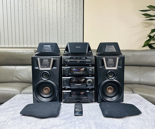 TECHNICS SA-EH60 STEREO Stack System HiFi Separates Surround Speakers ...