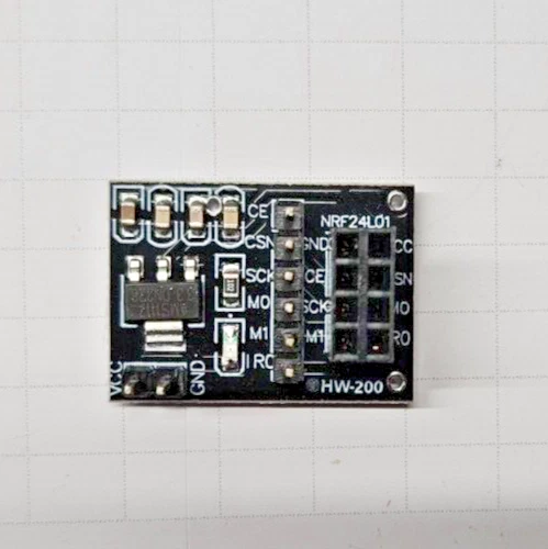 NRF24L01 PCB ADAPTER | AMS1117 Breakout Board - Breadboard Pinout Funk ...