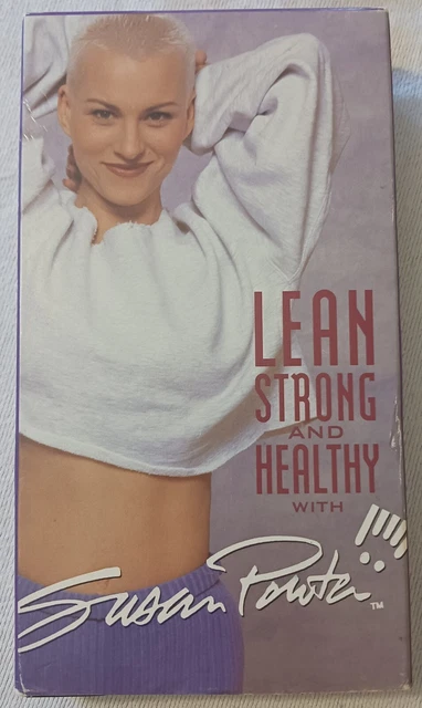 LEAN STRONG AND Healthy With Susan Powter VHS (1993) Exercise Video ...