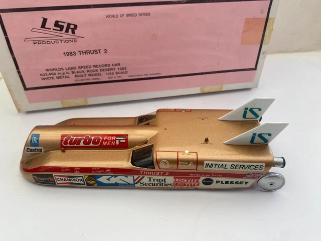 VINTAGE LSR 1983 Thrust 2 Land Speed Record Model 1/43 Car $176.35 ...