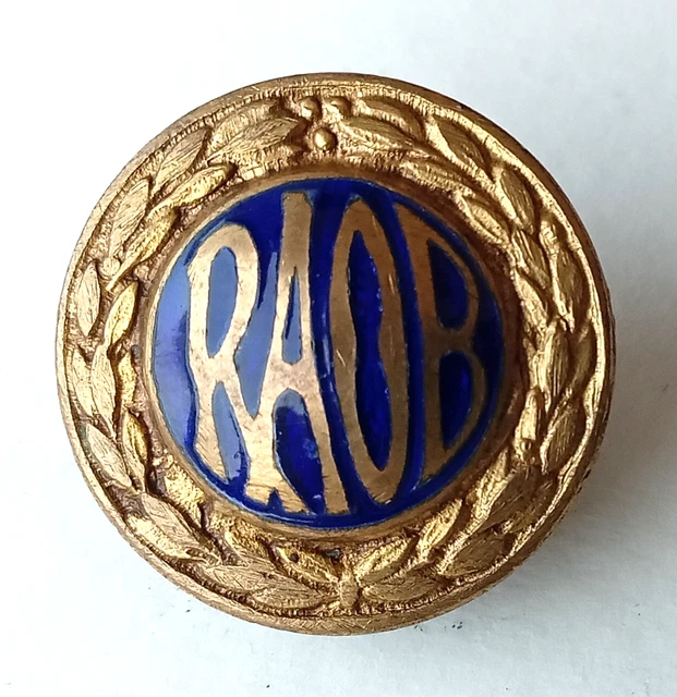 ROYAL ANTEDILUVIAN ORDER of Buffaloes RAOB Enamel Lapel Badge £5.42 ...