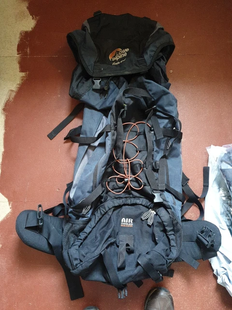 LOWE ALPINE FRONTIER APS5 85+15 Bag Mens Adjustable Back Expedition ...