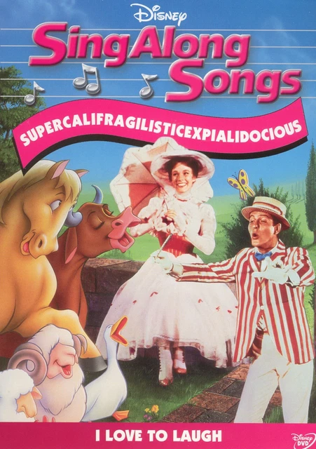 SING-ALONG SONGS: SUPERCALIFRAGILISTICEX DVD Incredible Value and Free ...