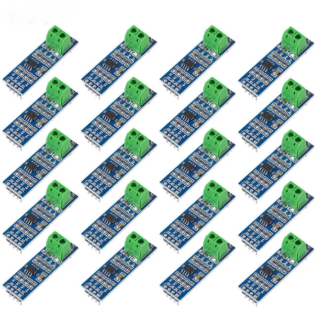20PCS MAX485 RS485 Transceiver Module UART Serial TTL to RS485 Board ...