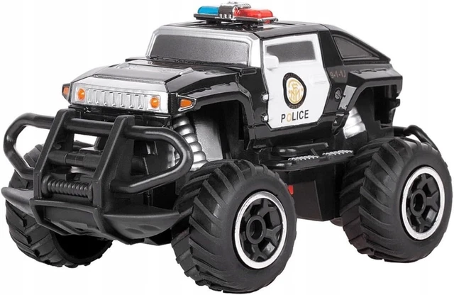 MONSTER POLICE CAR Toy, Mini Off Road Police Remote Control Car £12.99 ...