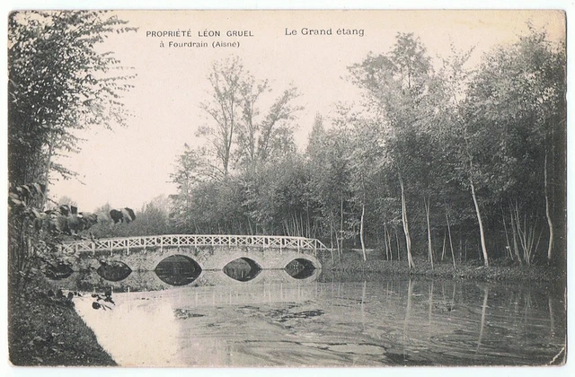 FR02 FOURDRAIN GRAND Etang Leon Gruel RARE EUR 18,00 - PicClick FR