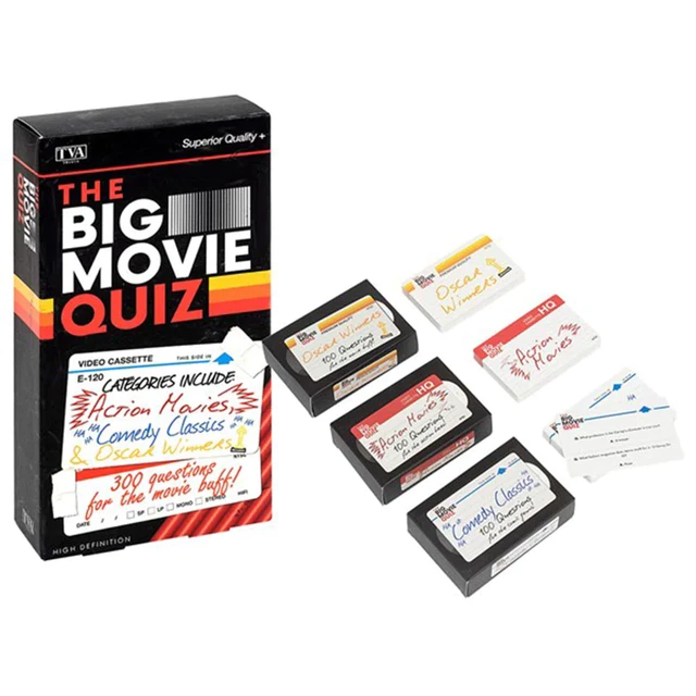 PROFESSOR PUZZLES THE Big Movie Quiz Trivia Board Game for Ages 12+ and ...