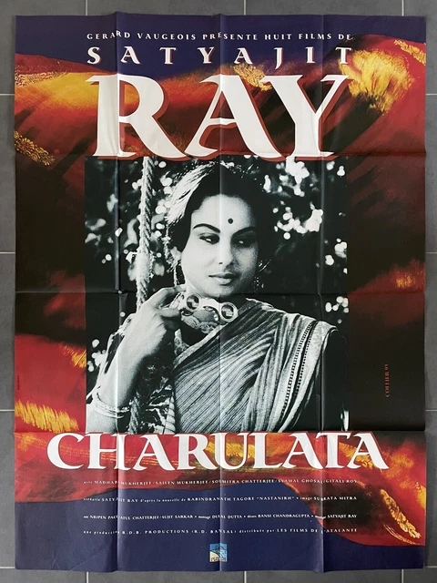 AFFICHE CINÉMA 120X160 CHARULATA / Poster / Satyajit Ray / Madhabi Mukherjee EUR 24,00 - PicClick FR