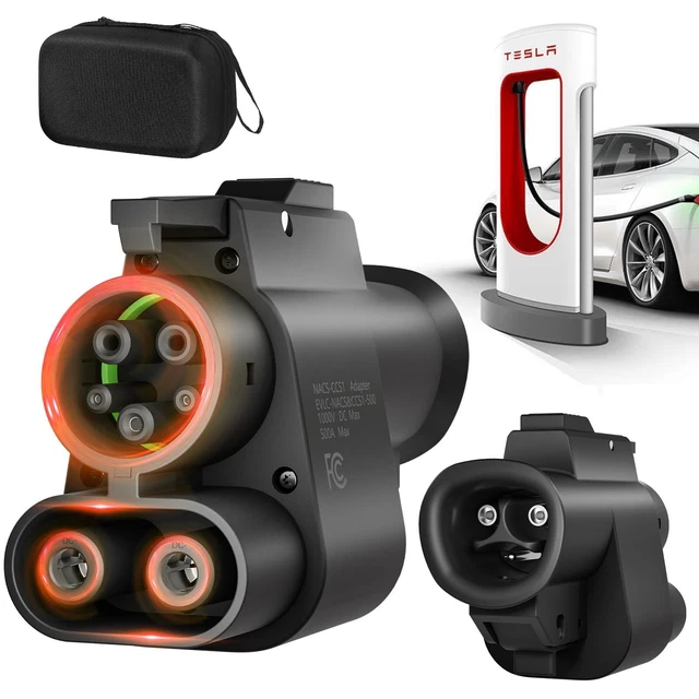 NACS TO CCS1 Adapter, 2025 New Tesla Supercharger Adapter, Fast Charge ...