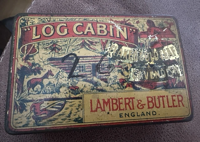 LAMBERT AND BUTLER Tin Vintage £26.68 - PicClick UK