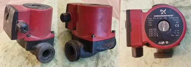 POMPA CIRCOLATORE CALDAIA Grundfos Ups 25-40 130 Usato EUR 23,00 - PicClick IT