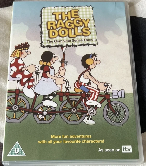 THE RAGGY DOLLS Dvd Complete Series 3 Oop Rare Childrens Tv Classic 80S ...