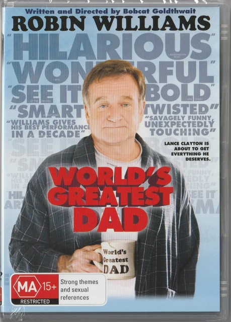 WORLD S GREATEST DAD Robin Williams Bobcat Goldthwait New Sealed DVD 8.54 PicClick AU