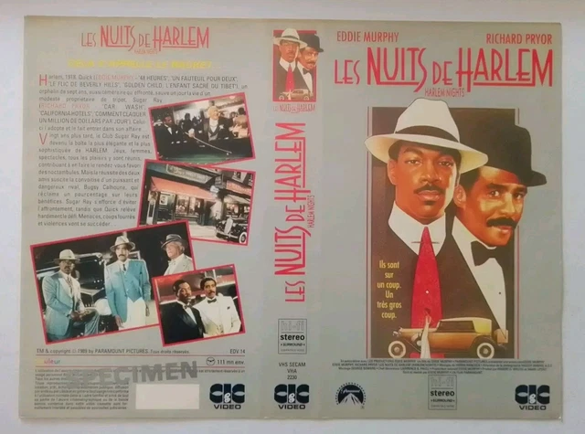 JAQUETTE VHS (SEUL) CIC Les Nuits De Harlem EUR 4,00 - PicClick FR