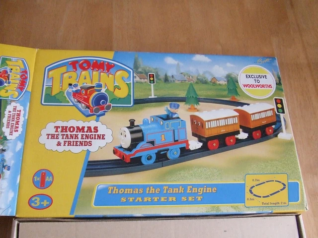 NEW VINTAGE TOMY Thomas the Tank Engine Starter Set Woolworths ...