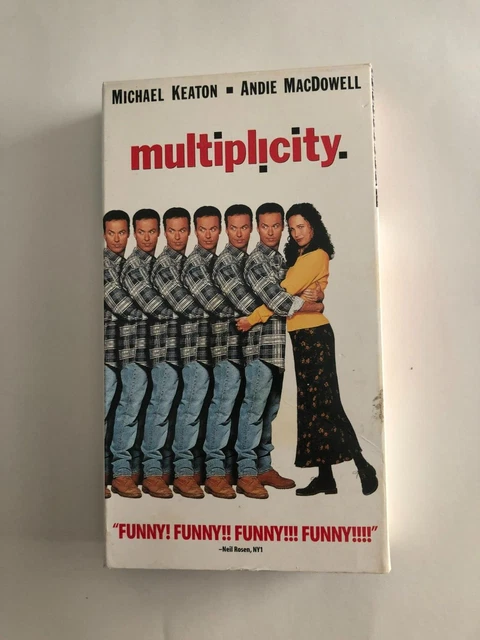 MULTIPLICITY VHS MICHAEL Keaton, Andie Macdowell Comedy £7.32 - PicClick UK