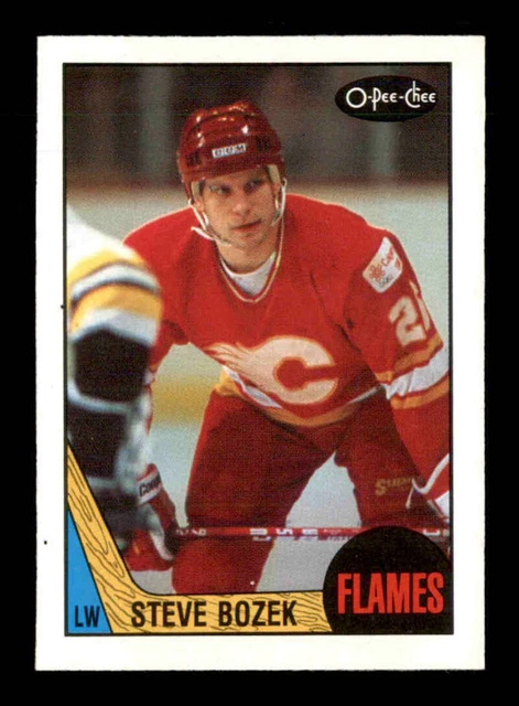 1987 O PEE Chee #216 Steve Bozek neuf dans sa boîte/neuf + x2336400 EUR ...