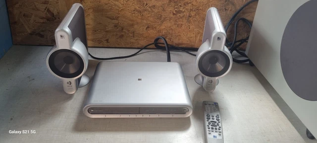 KEF INSTANT THEATRE Kit100 DVD complete system with remote and all ...