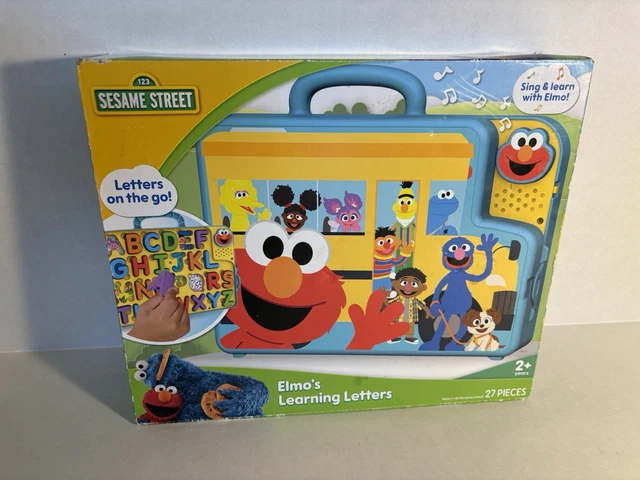 SESAME STREET ELMO’S Learning Letters Bus Activity Sing & Learn With ...