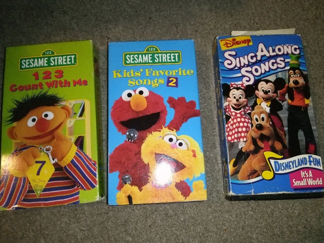 SESAME STREET VHS Lot EUR 14,34 - PicClick FR