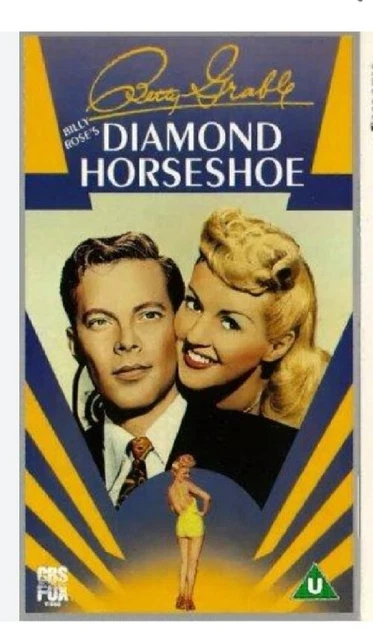 DIAMOND HORSESHOE BETTY Grable VHS Musical Film Vintage £12.99 ...