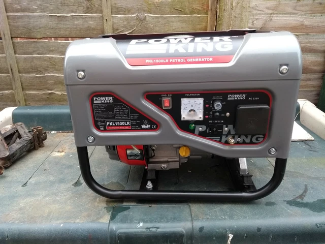 WOLF POWER KING Pk 1500Lr Petrol 4 Stroke Generator £122.00 - PicClick UK