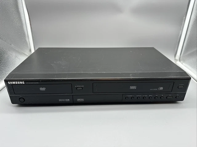 SAMSUNG DVD-V5650B DVD VCR VHS Combo Player Recorder Tested Working NO ...