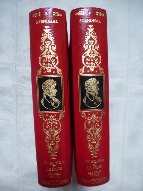 LE ROUGE ET le Noir, 2 tomes, Stendhal, éditions Jean de Bonnot 1971 ...
