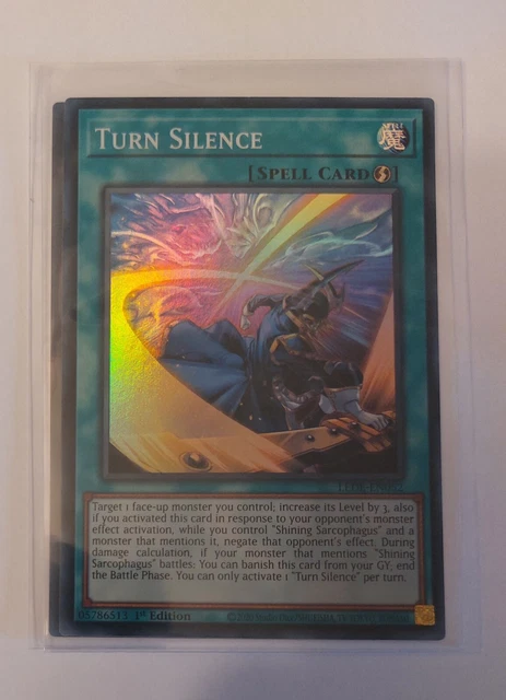 TURN SILENCE YUGIOH Legacy of Destruction LEDE Super Rare EUR 1,42 ...