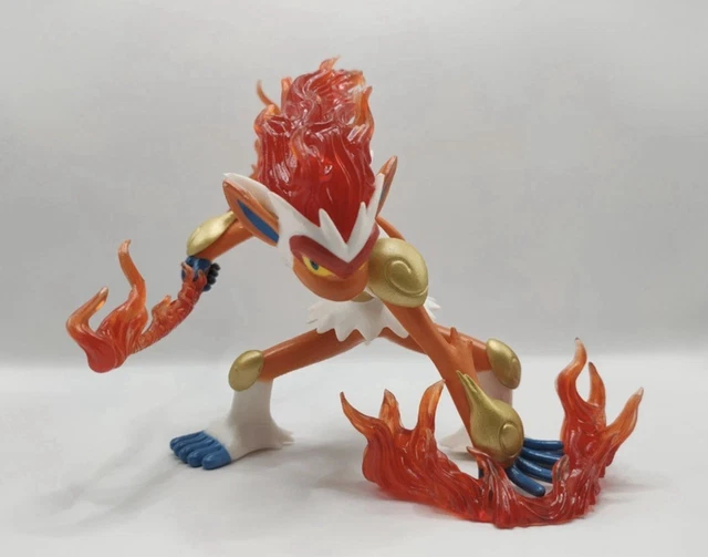 POKEMON INFERNAPE FIGURE da Collezione Scale World Tomy Bandai Nintendo ...
