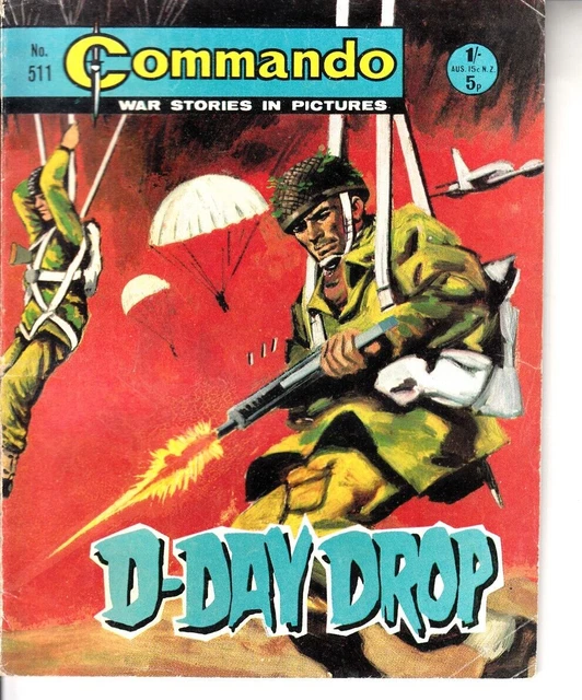 COMMANDO COMIC D DAY DROP No 511 EUR 9,06 - PicClick DE