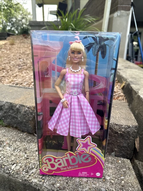BARBIE THE MOVIE Collectible Doll Margot Robbie as Barbie in Pink ...
