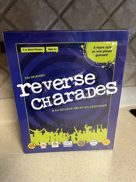 THE ORIGINAL “REVERSE Charades” A Hilarious Twist On Charades ~ New! £ ...