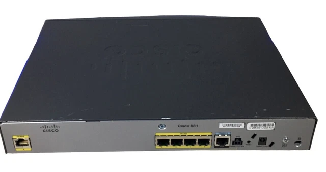 CISCO 881 INTEGRATED Services Router (CISCO811-K9 V1) £35.99 - PicClick UK