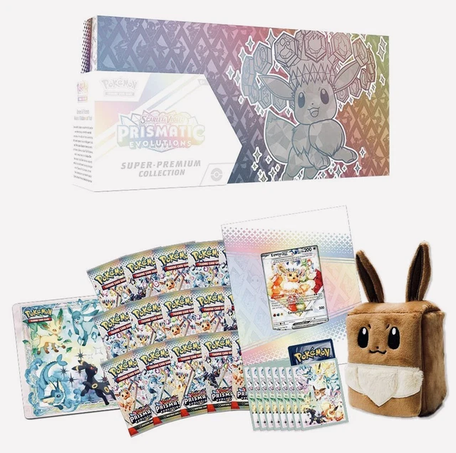POKÉMON PRISMATIC EVOLUTIONS Super Premium Collection (SPC) - PRESALE ...