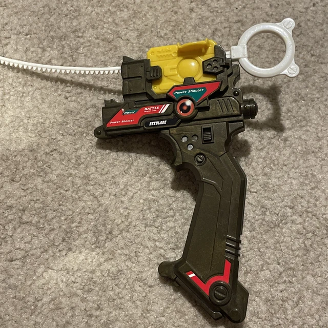 POWER SHOOTER BEYBLADE Catapult Launcher Grip With Ripcord Hasbro V ...
