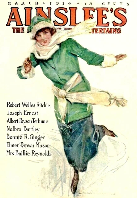 AINSLEE'S MAGAZINE 333 Unique Issue World Fiction Collection On USB ...