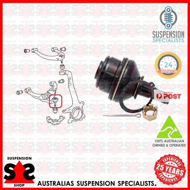 LOWER FRONT AXLE Ball Joint Suit TOYOTA LandCruiser Prado 3.0 D-4D (KDJ120, EUR 63,23 - PicClick FR