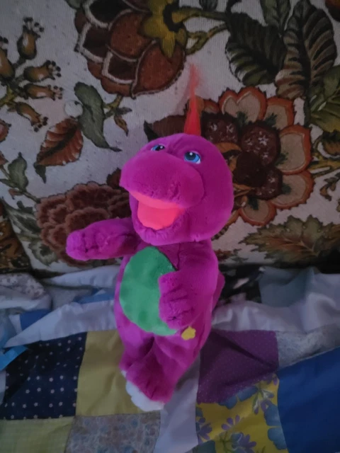 VINTAGE BARNEY FAKIE Plush W/out Handbag $28.42 - PicClick CA