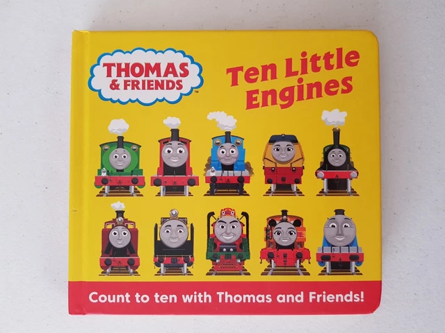THOMAS THE TANK Engine & Friends Board Book - Ten Little Engines 2019 ...