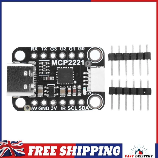 USEFUL MCP2221A MCP2221A Breakout ADC I2C for Adafruit Stemma QT/Qwiic £8.39 - PicClick UK