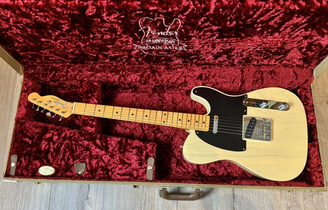 FENDER BROADCASTER 70TH Anniversary Edition 1950 Telecaster Vintage ...