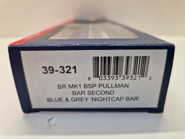 BACHMANN 39-321 BR Mk1 Pullman Bar Second Blue & Grey 'Nightcap Bar ...