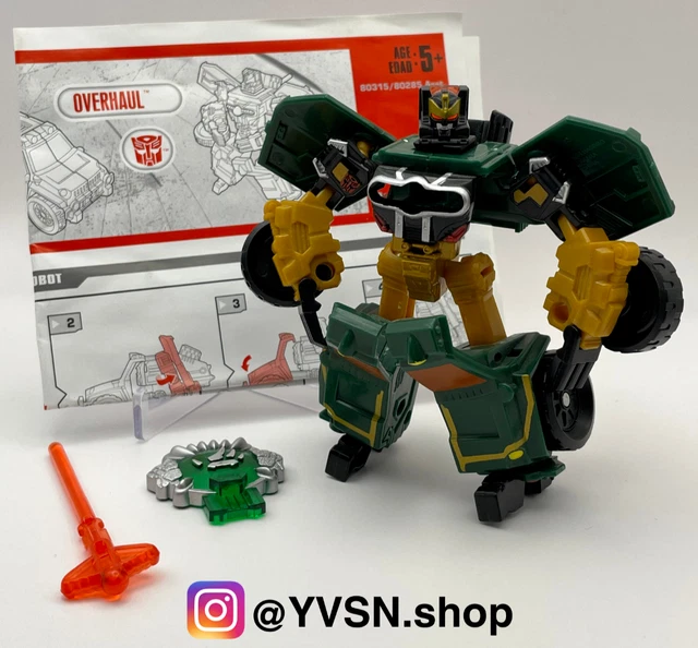 TRANSFORMERS CYBERTRON SCOUT Class Overhaul Action Figure - complete ...