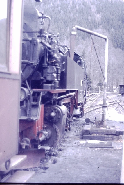 ORIGINAL EAST GERMANY DR Deutsche Steam Railway Locomotive Slide Ref 65 ...