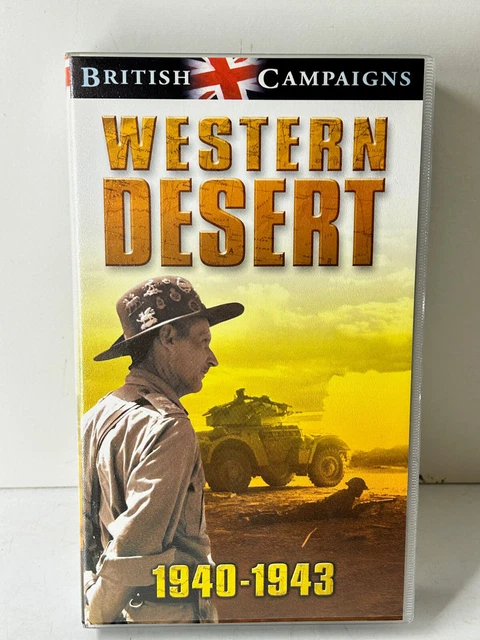 BRITISH CAMPAIGNS: WESTERN Desert 1940 - 1943 VHS Video Casette EUR 11,62 - PicClick IT
