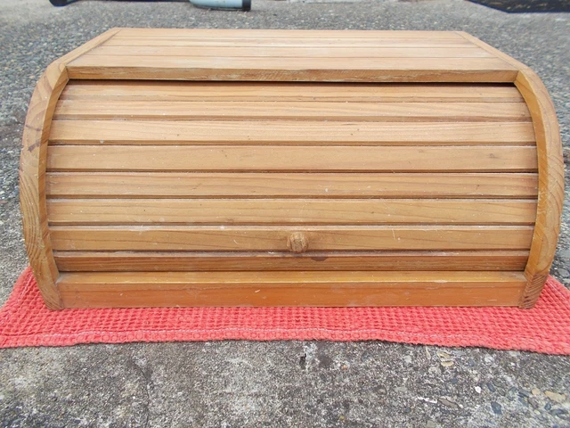 Huche Pain En Bois Ancienne