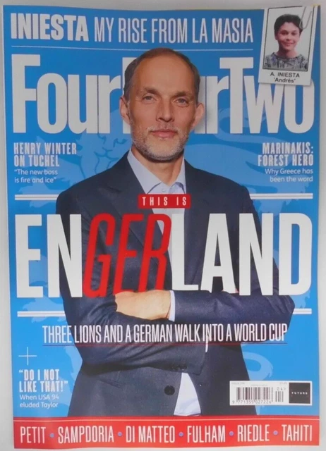 442 FOUR FOUR Two magazine April 2025 Thomas Tuchel &England walk into ...