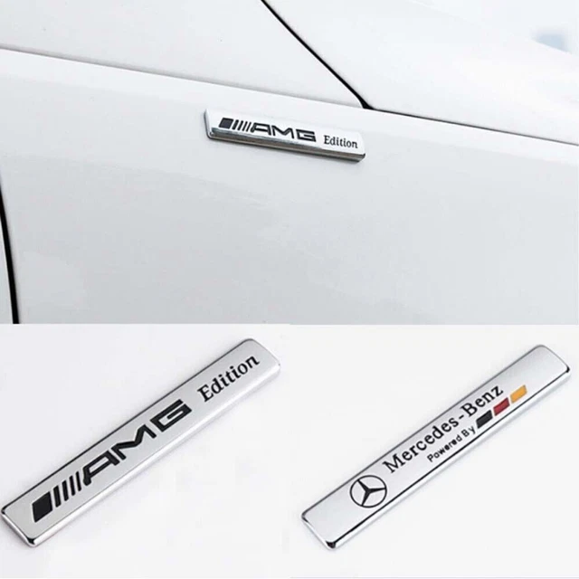 FÜR MERCEDES BENZ AMG EDITION Schriftzug Car Zubehör Emblem Aufkleber ...